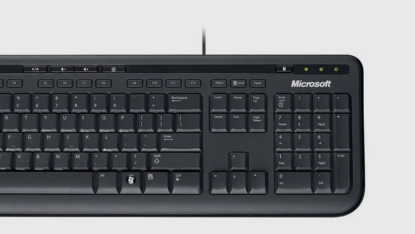 Microsoft Wired Keyboard 600 White | BestPrice.gr